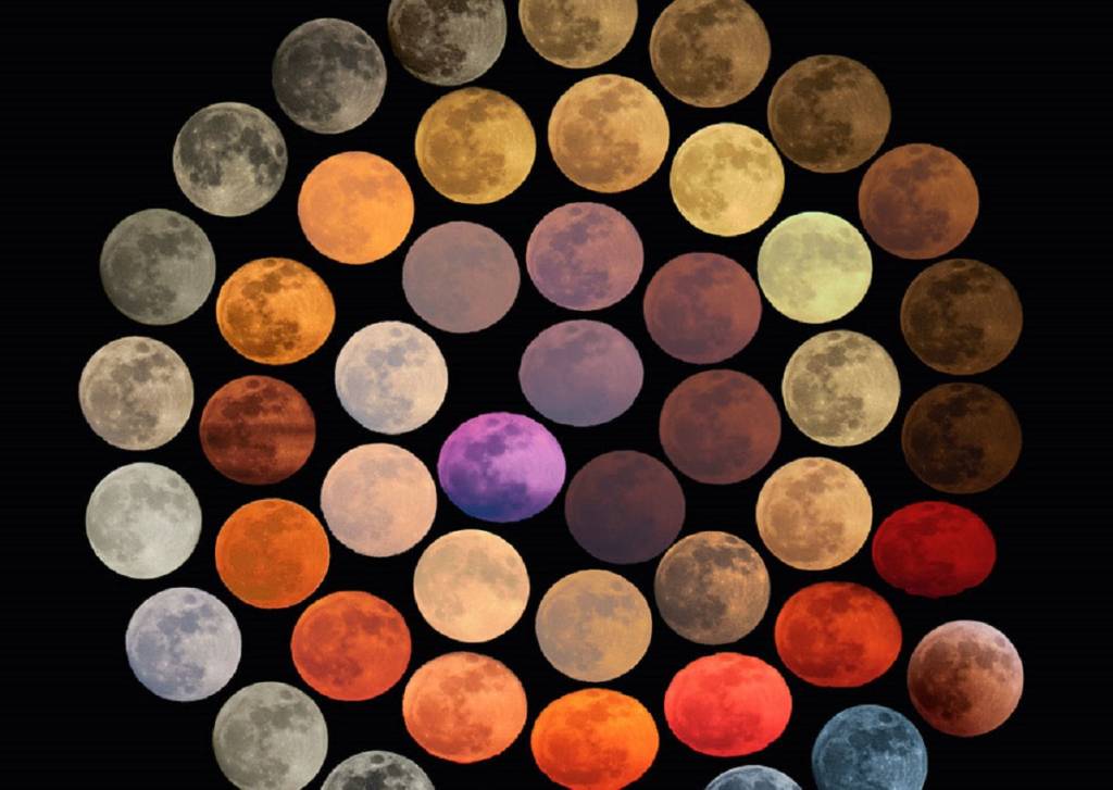 "I colori della Luna", lo scatto astronomico di una meridionale scelto ...