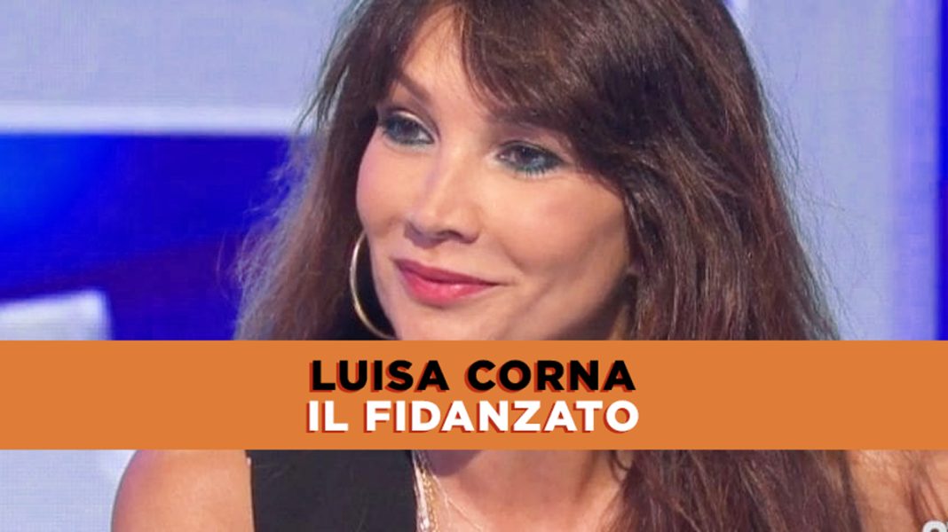 Luisa Corna, avete mai visto il suo compagno? Un uomo davvero ...