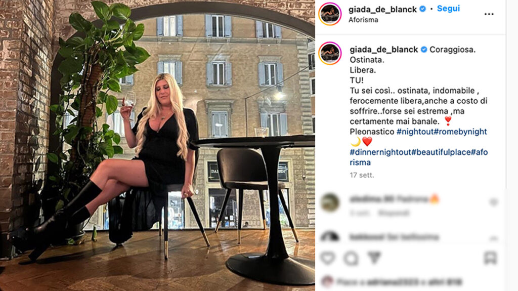 Vi ricordate di Giada de Blanck a L'Isola dei Famosi? Eccola oggi (con ...