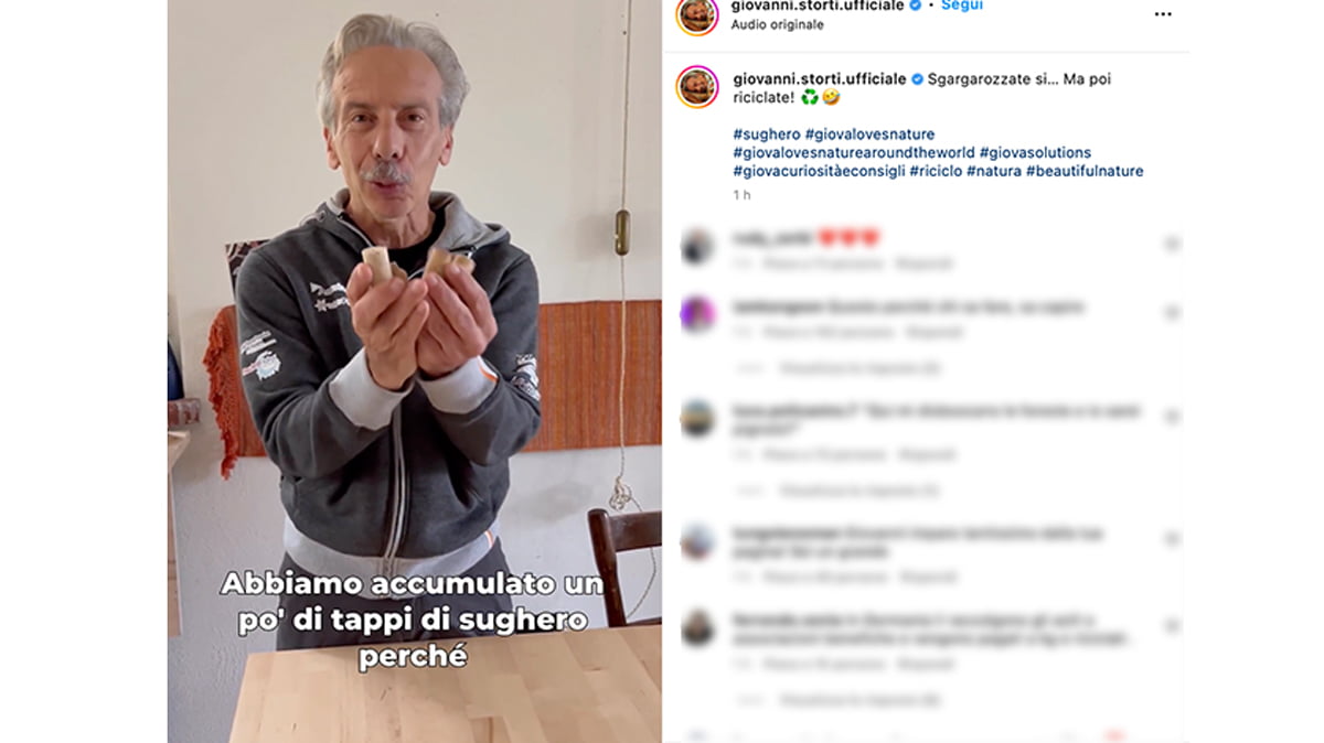 Giovanni Storti, il consiglio 'green' del comico milanese: "Non buttate ...