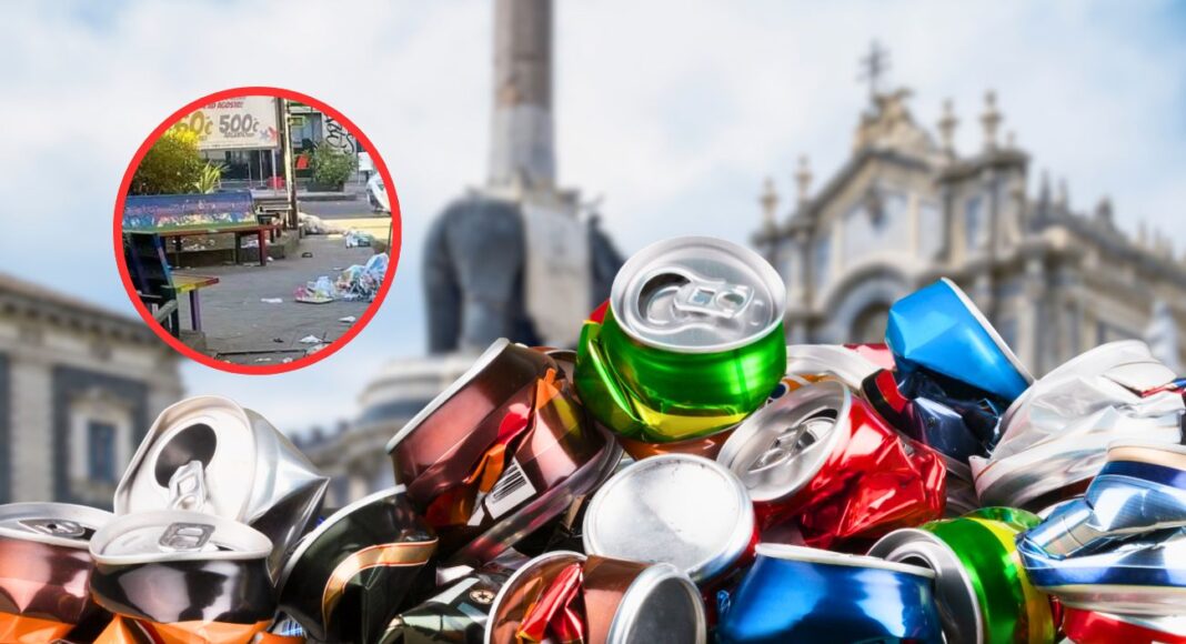 Sicilia, guardate quanta spazzatura in questa strada di Catania: la ...